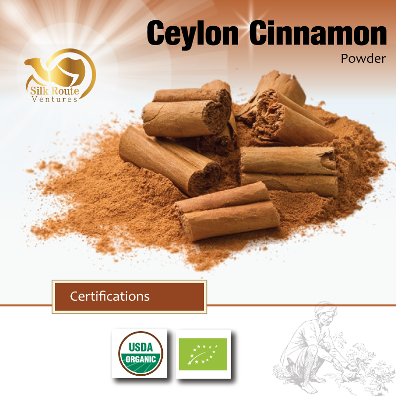 Premium Quality Organic Ceylon Cinnamon Powder For Europe | Ekowarehouse