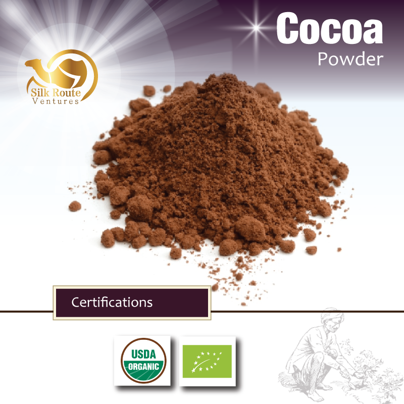 Premium quality Organic Cocoa Powder (High Fat) for Europe | Ekowarehouse