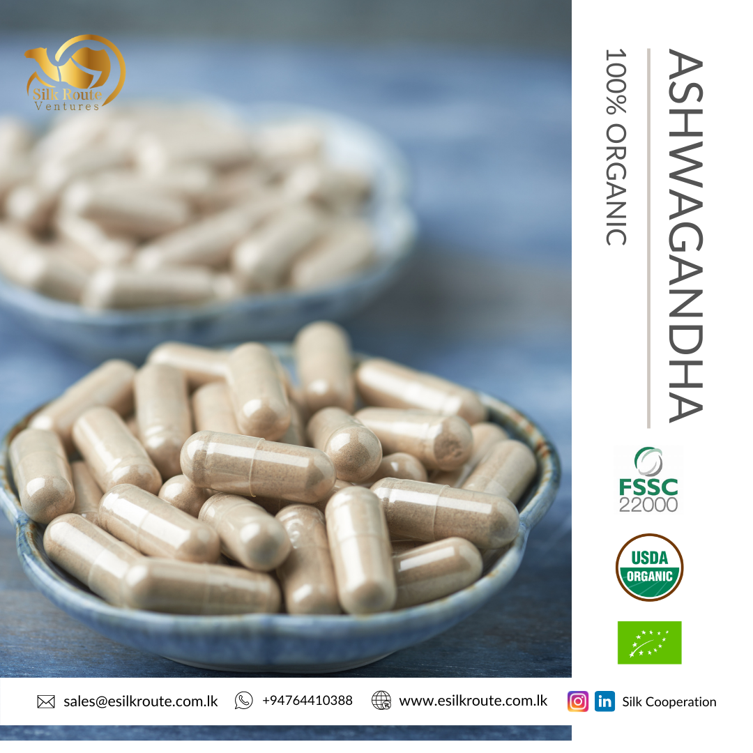 Organic Ashwagandha Capsules in Bulk and private Labeling | Ekowarehouse
