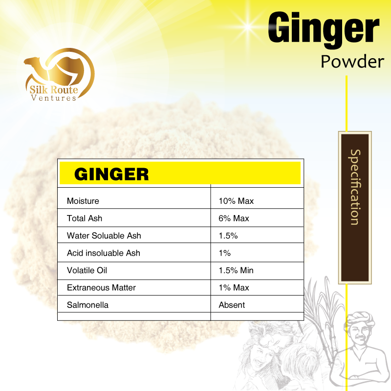 Organic Ginger Powder Sri Lanka Premium Quality | Ekowarehouse
