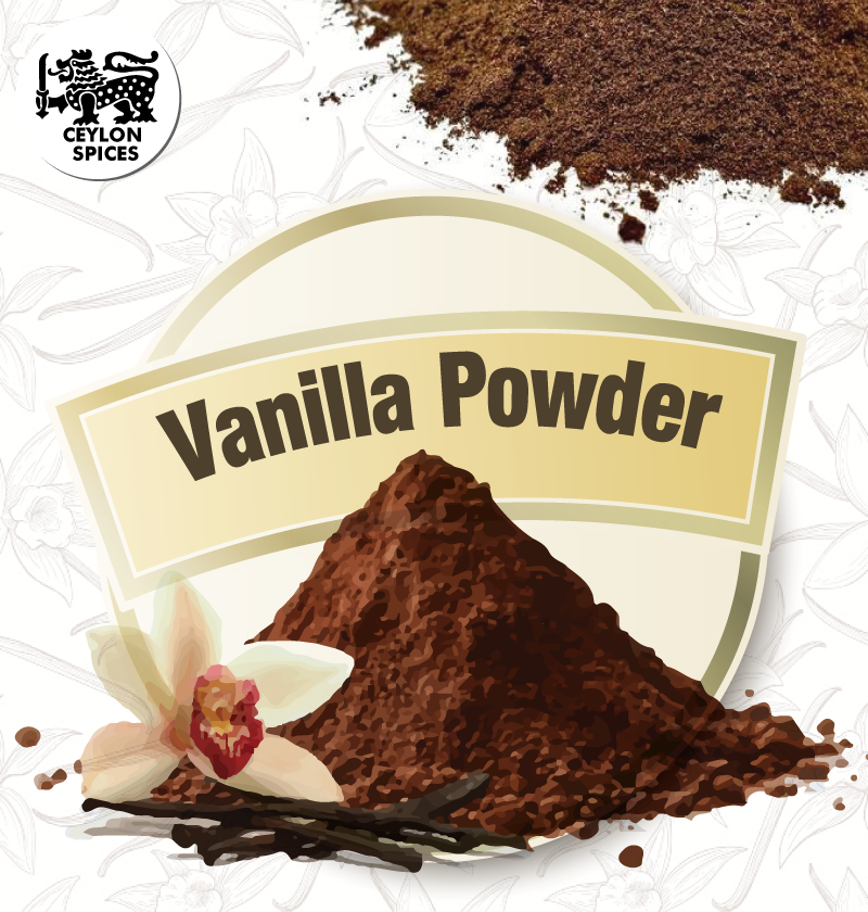 Organic Vanilla Powder Sri Lanka Premium Quality | Ekowarehouse