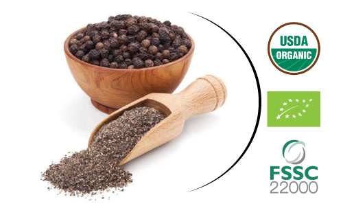 Organic Ceylon Black Pepper Powder Sri Lanka Premium Quality | Ekowarehouse