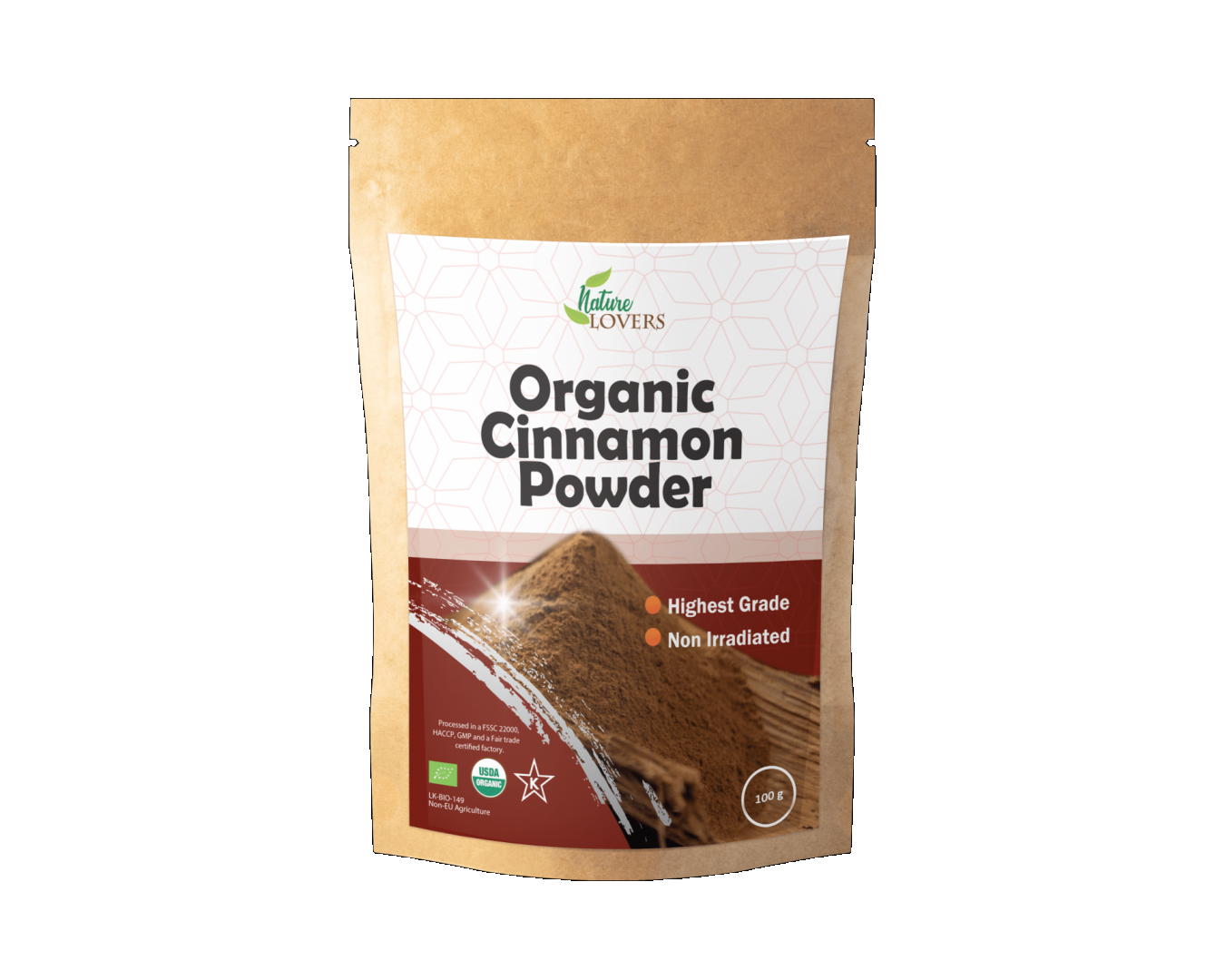 Organic Ceylon Cinnamon Powder ( Ground ) | Ekowarehouse