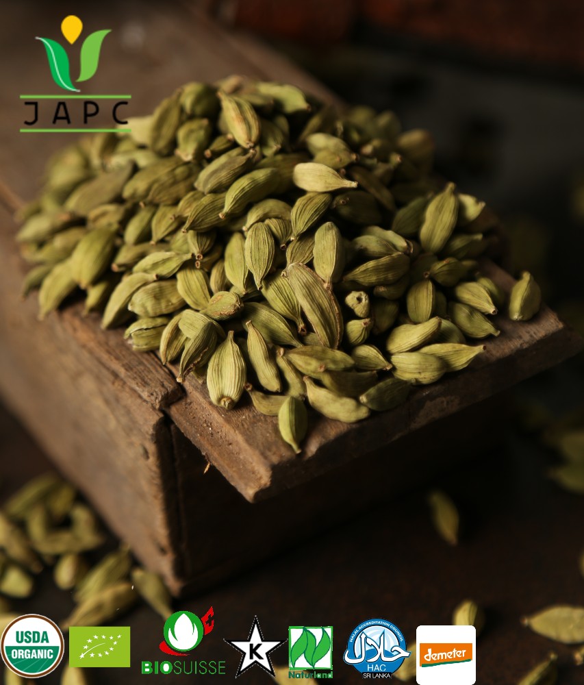 Organics Ceylon Green Cardamom Whole | Ekowarehouse