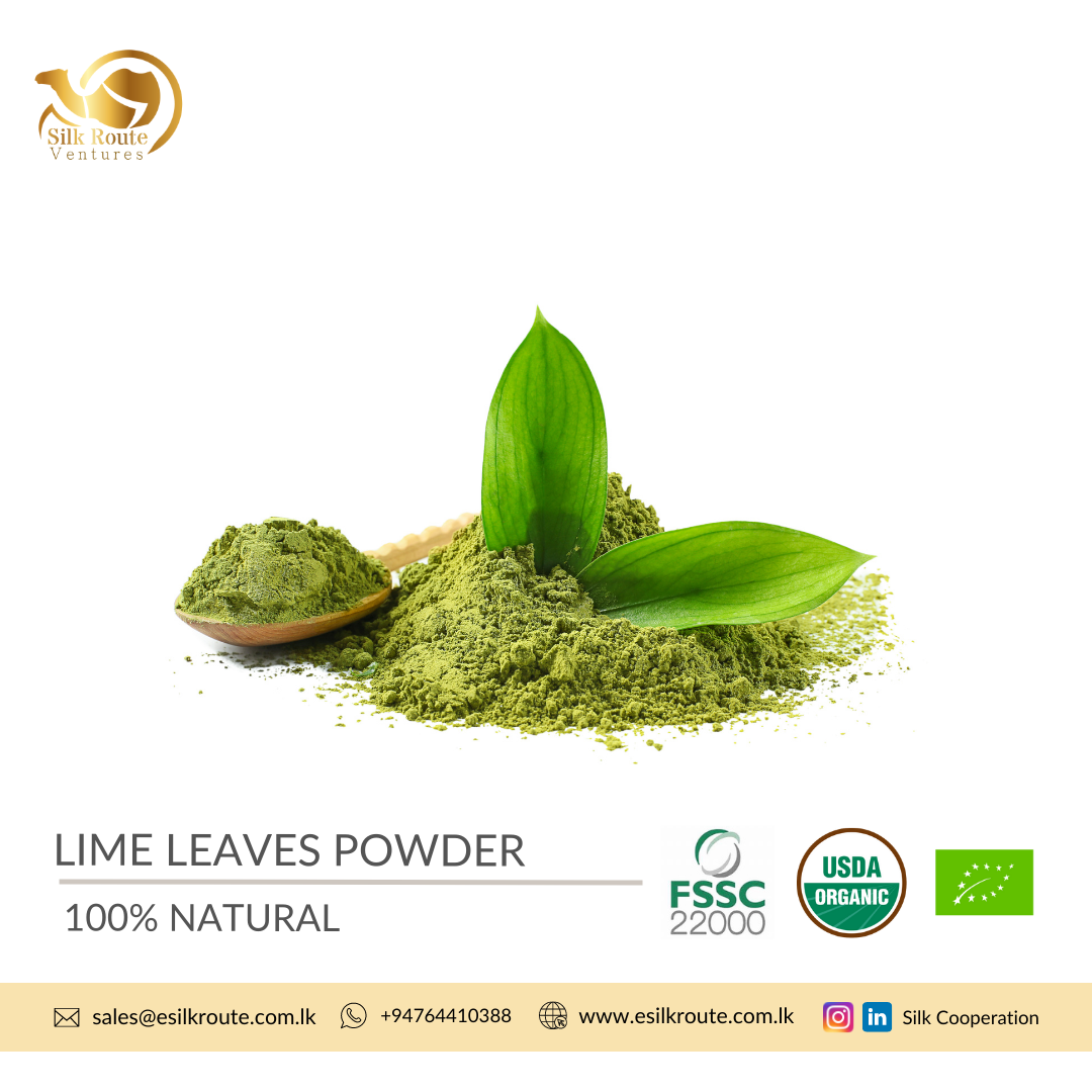 Organic Herb Lime Leaves Powder from Sri Lanka | Ekowarehouse