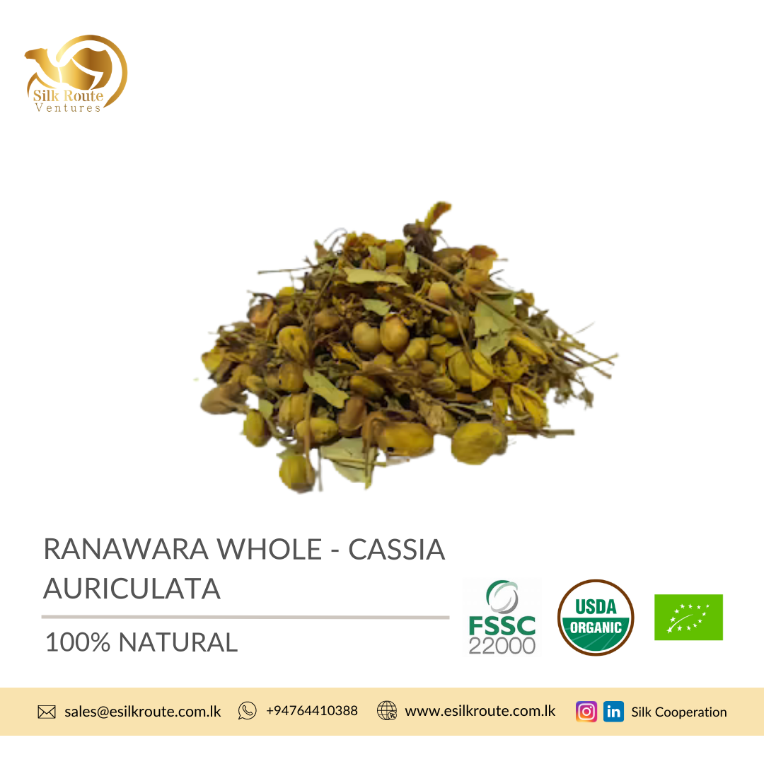 Organic RANAWARA (Cassia Auriculata) - A Cup of Natural Goodness ...