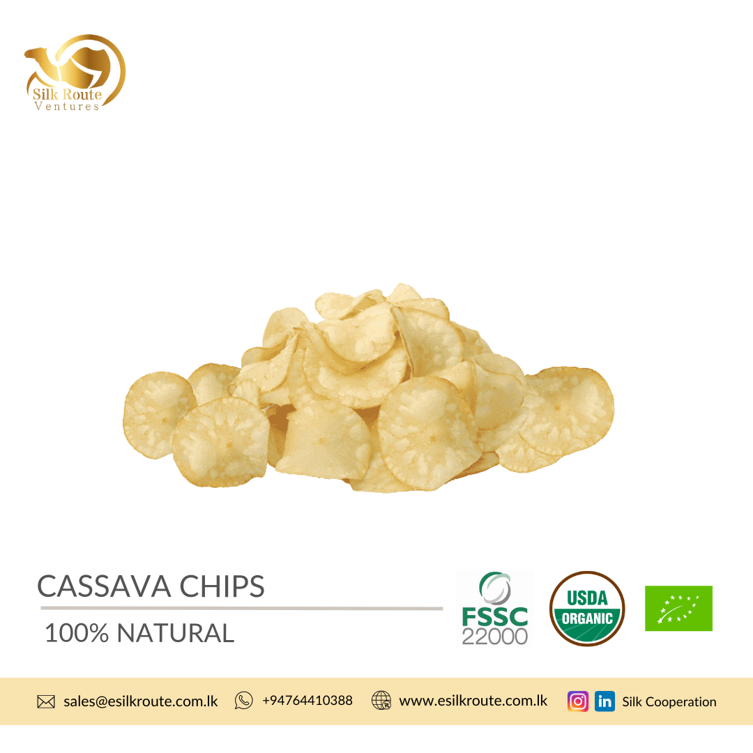 Healthy Organic Cassava Chips in Bulk | Ekowarehouse