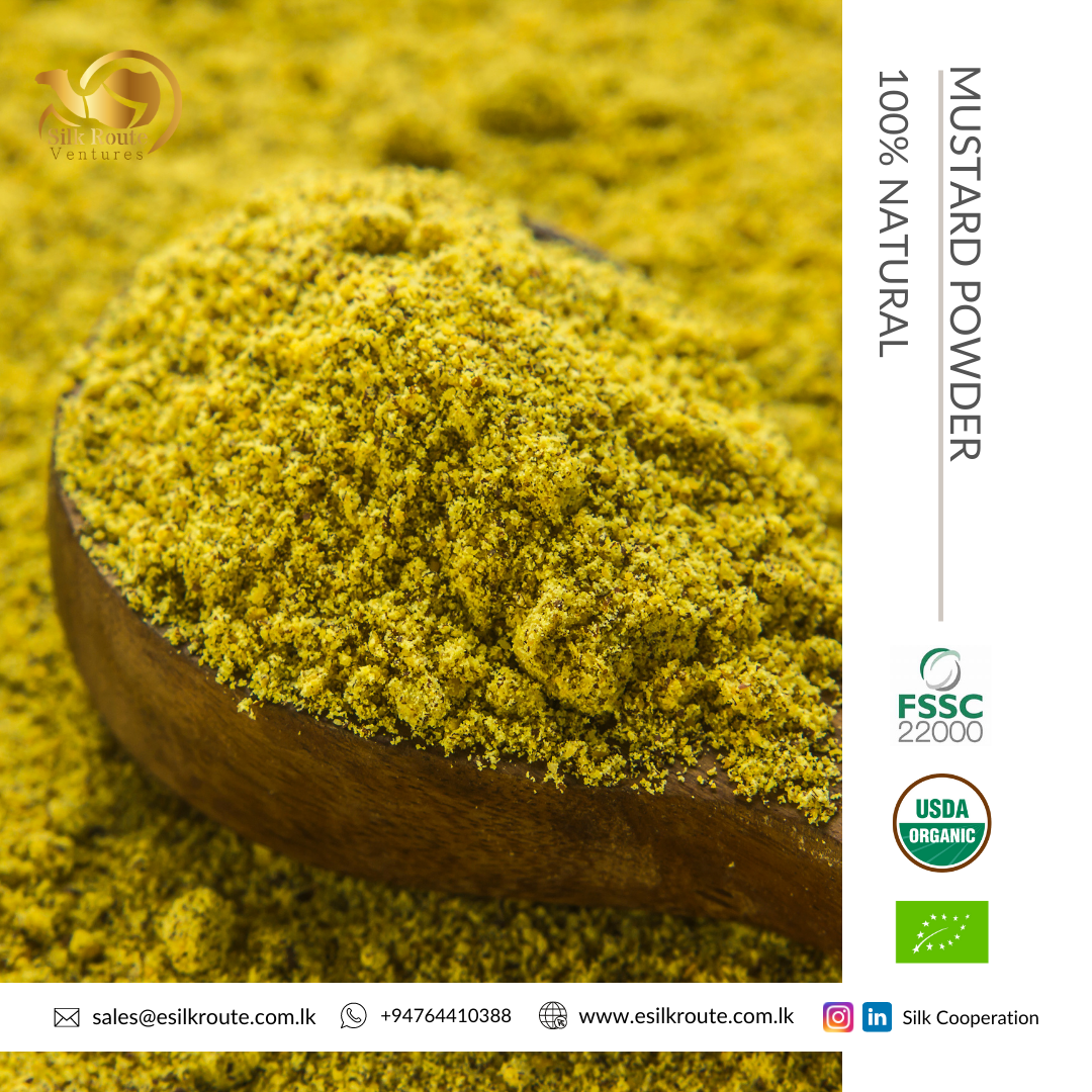 Organic Mustard Powder from Sri Lanka | Ekowarehouse