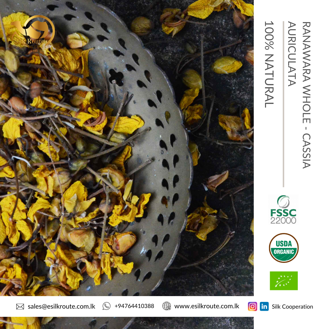 Organic RANAWARA (Cassia Auriculata) - A Cup of Natural Goodness ...