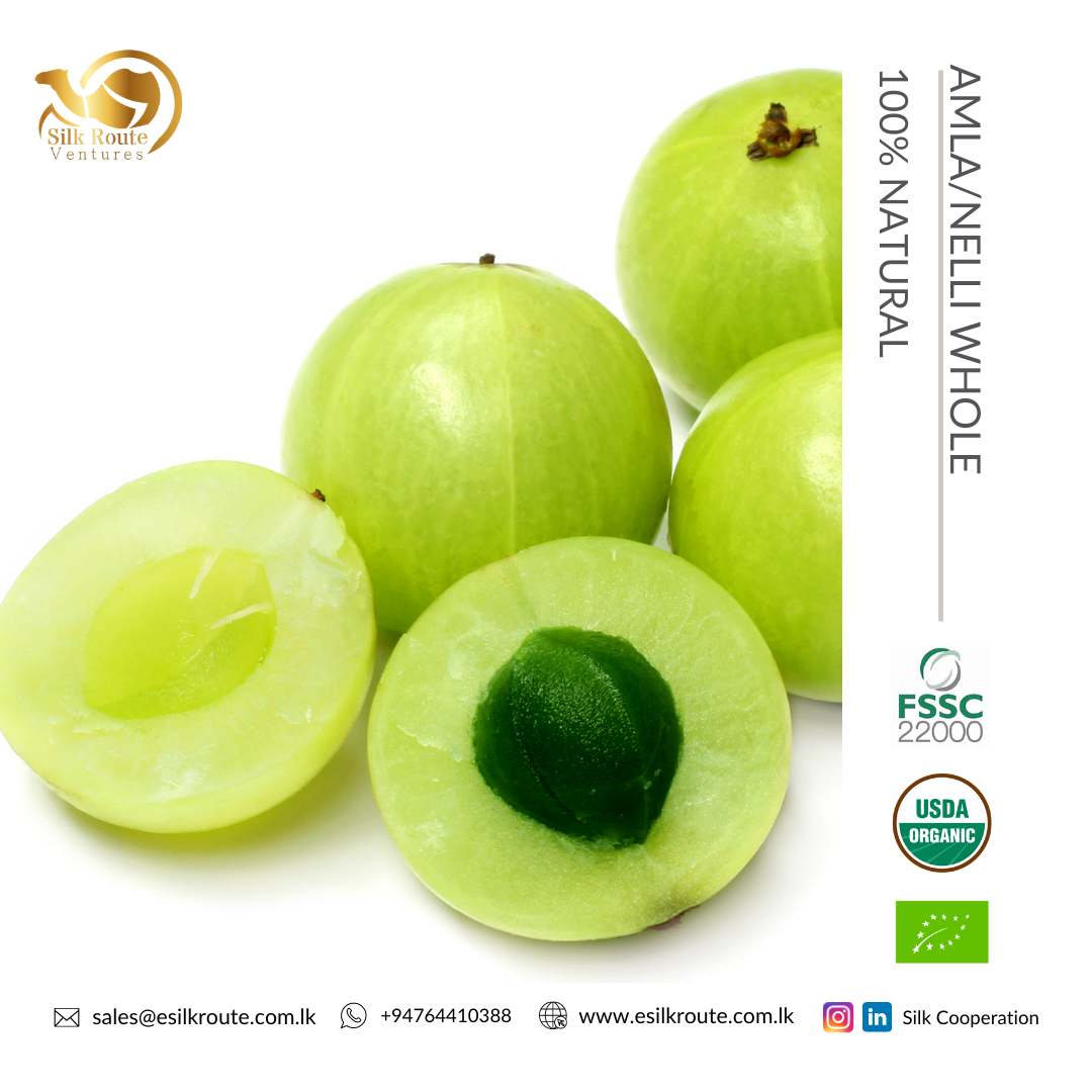 Ceylon Organic Amla / Nelli / Indian Gooseberry in Bulk | Ekowarehouse