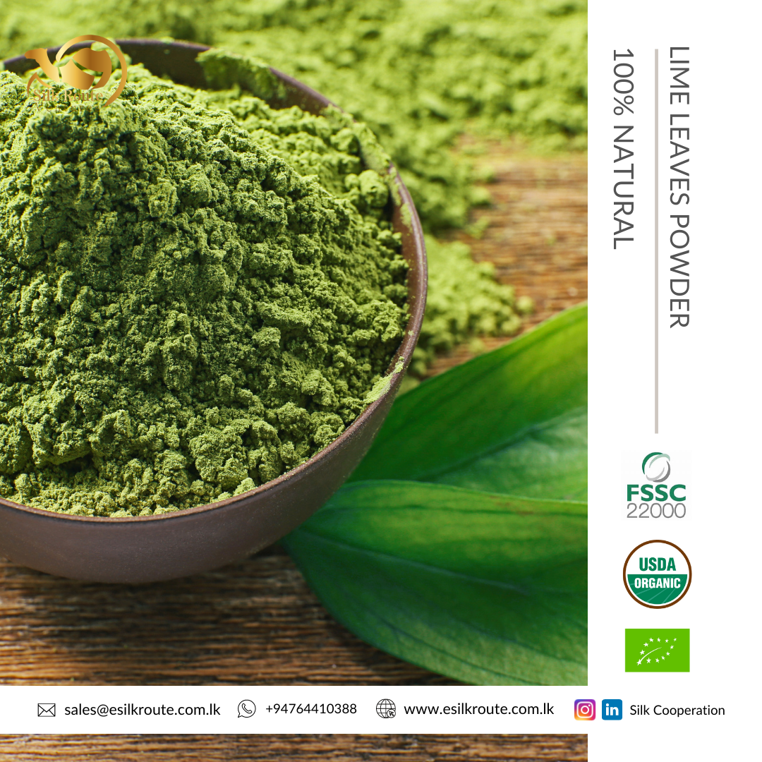 Organic Herb Lime Leaves Powder from Sri Lanka | Ekowarehouse