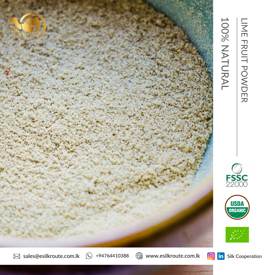 Premium Quality Lime Fruit Powder from Sri Lanka | Ekowarehouse