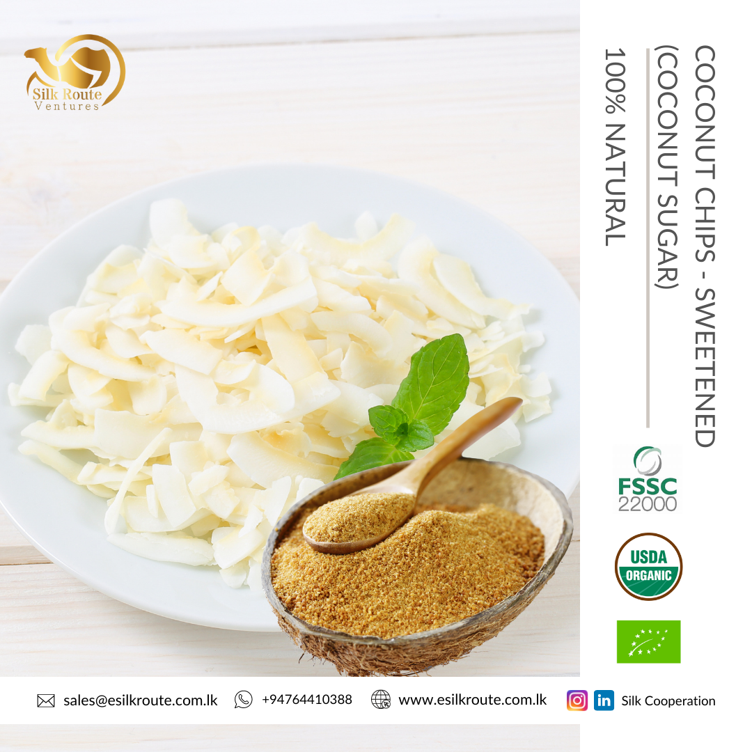 Premium Quality Sweetened Coconut Chips (Coconut Sugar) from Sri Lanka ...