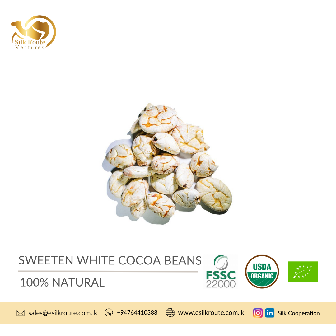 Sweeten White Cocoa Beans From Sri Lanka | Ekowarehouse