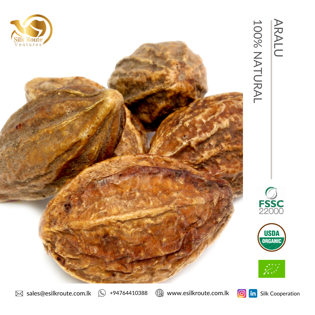 Organic Aralu (Harad / Inknut / Haritaki / Kadukkai) from Sri Lanka ...